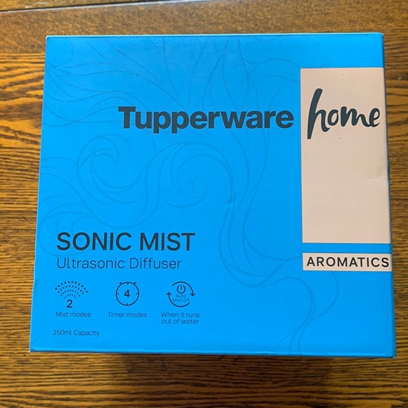 Tupperware | Other | New In Box Tupperware Sonic Mist Ultrasonic ...
